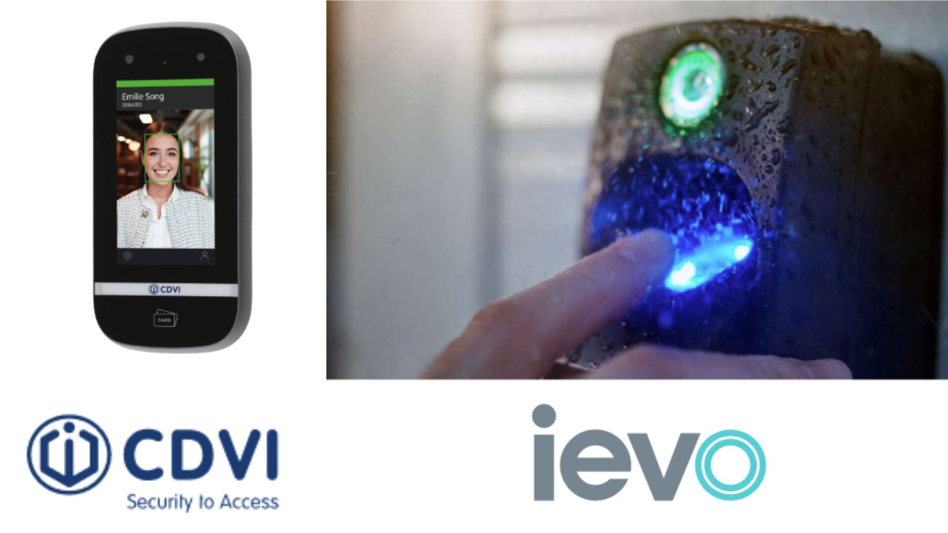 CDVI’s ievo offers biometric access control in all weathers – Benchmark