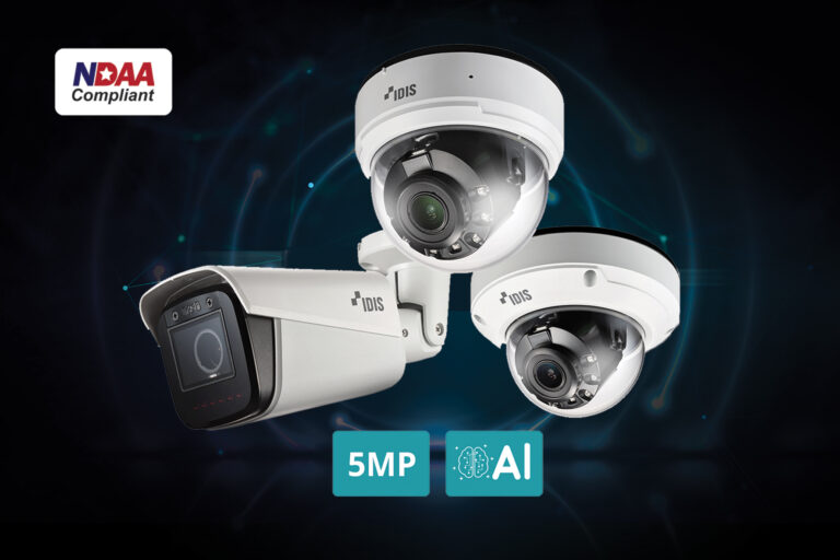 IDIS Launches Deep Learning powered 5MP edge AI camera range – Benchmark